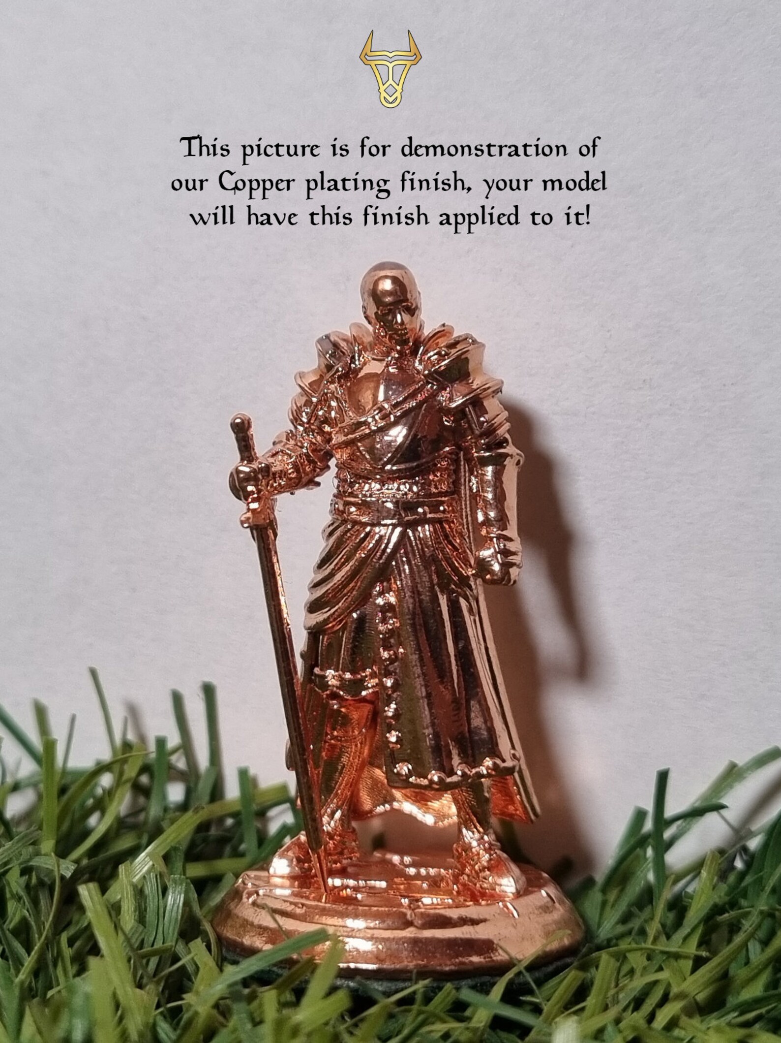 D&D Evil Fighter / Cleric / Warlock Miniature RPG Model - Etsy