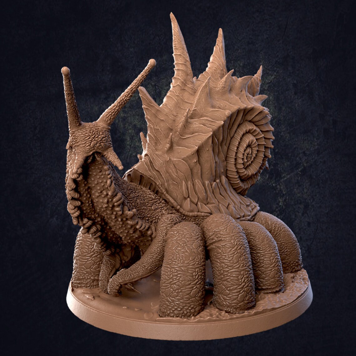 D&D Plodtrodder Snail RPG Model by Dragon Trappers Lodge - Etsy