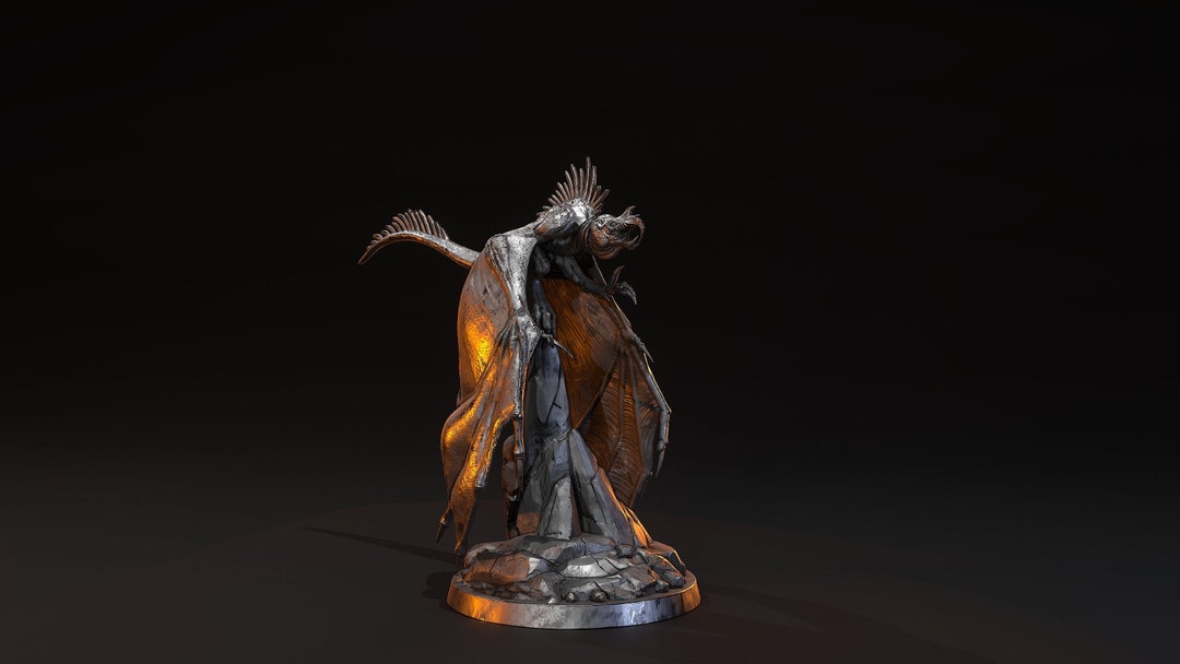 D&D Bat / Cloaker RPG Model Wasteland Bats by Dragon Trappers Lodge - Etsy