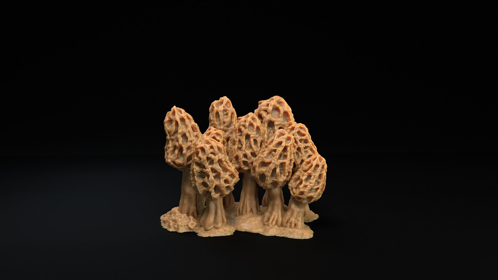 D&D Mushroom Terrain 9 Pieces Pack RPG Model by Dragon - Etsy