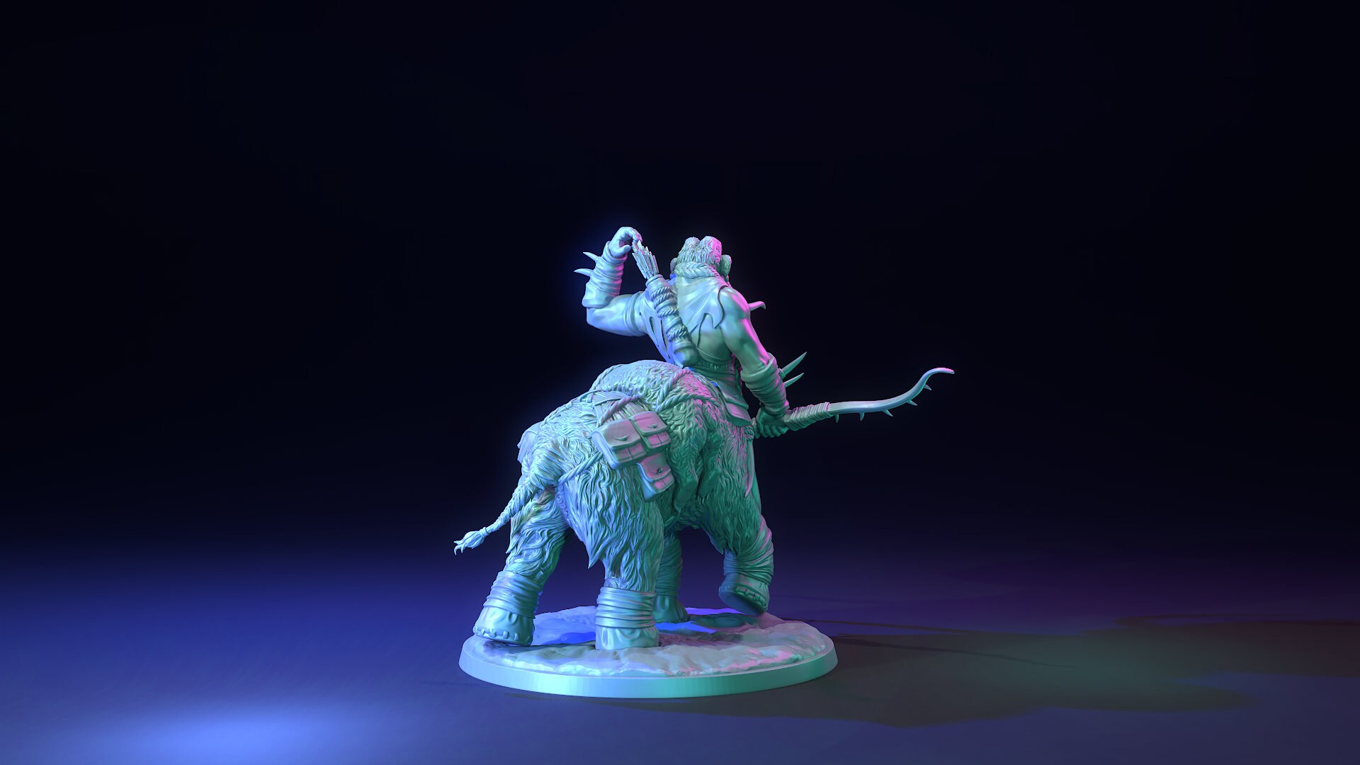 D&D Mammoth / Minotaur RPG Model Mammotaur by Dragon | Etsy