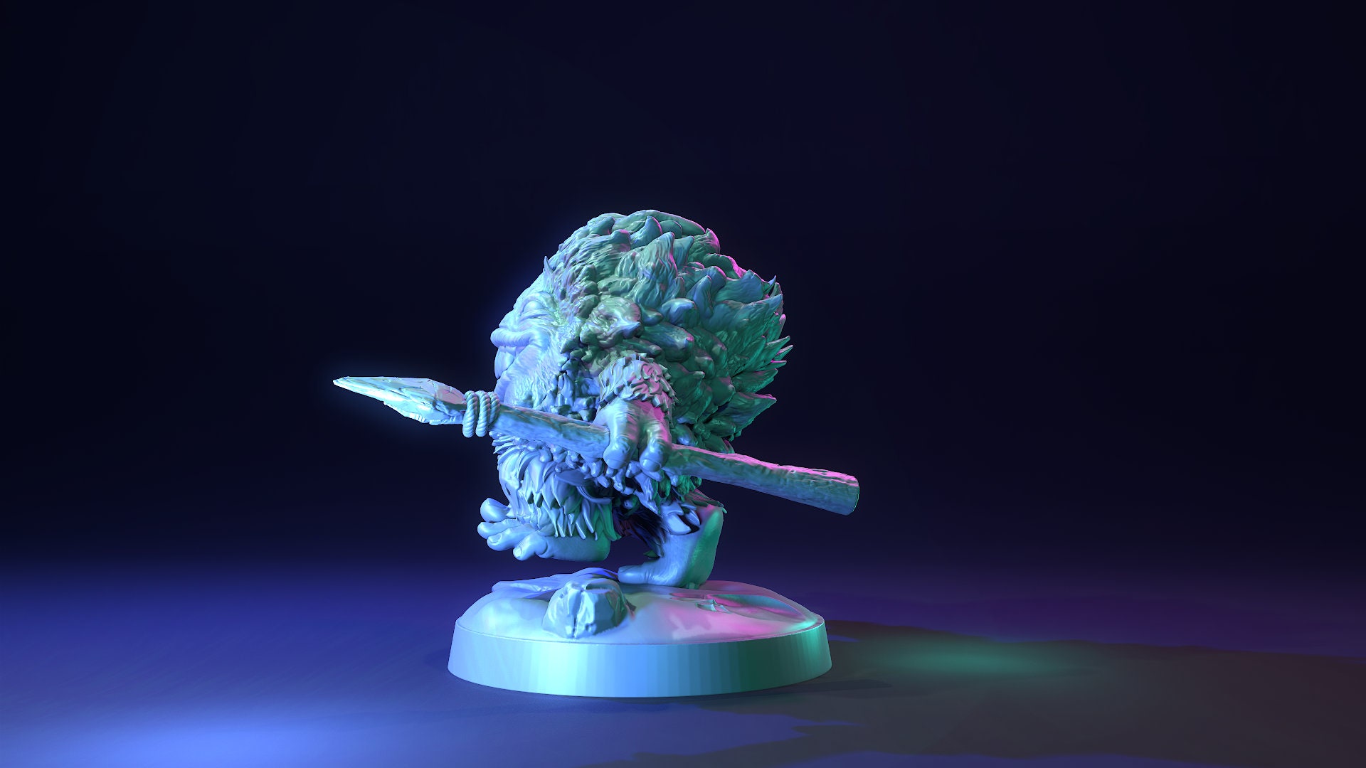 D&D Ice Spirit RPG Model by Dragon Trappers Lodge | Etsy
