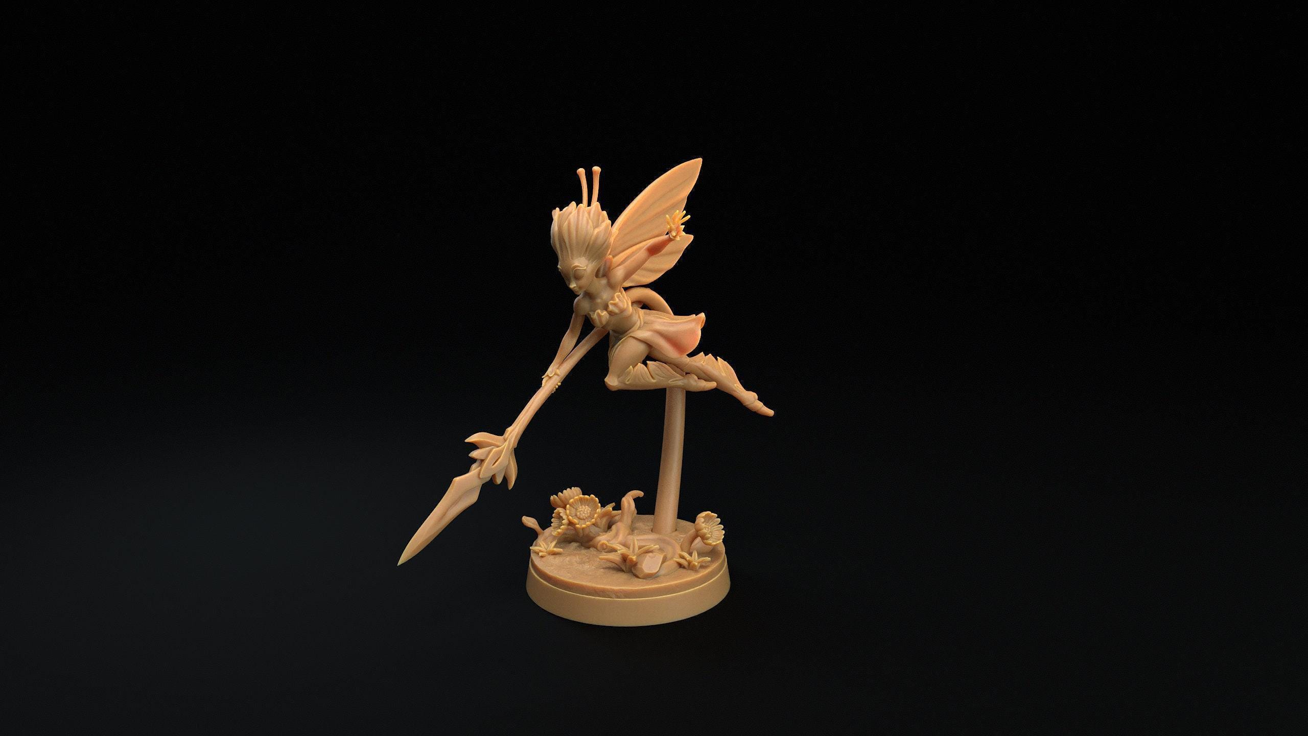 D&D Fey Fairy Fighters | RPG Model | Seelie Guard With Spears | by ...
