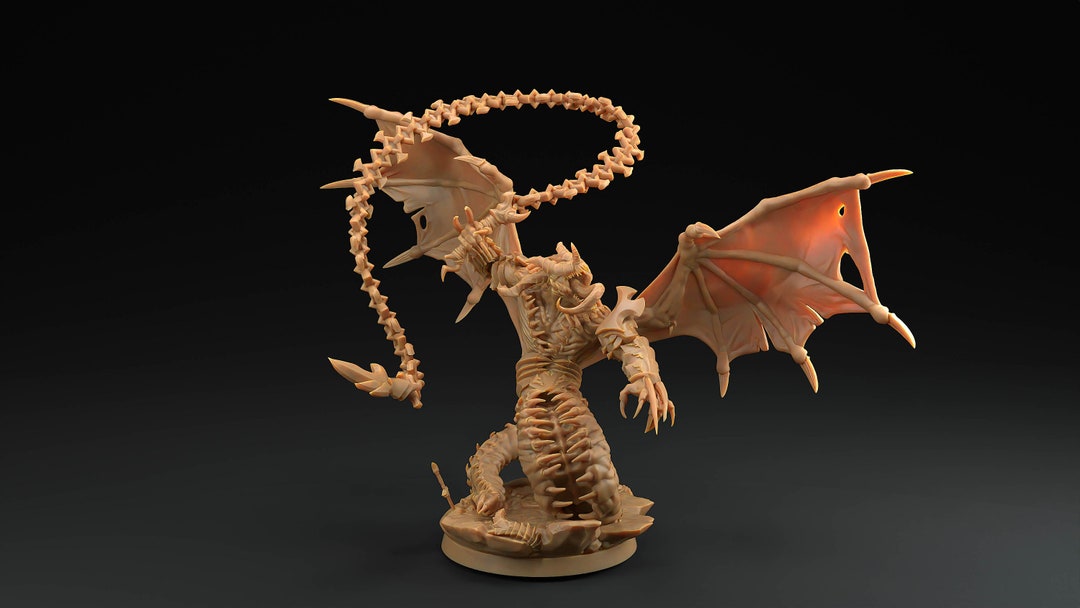 D&D Abyssal Fiend RPG Model Abyssal Fiendblood Blasphemer by Dragon ...