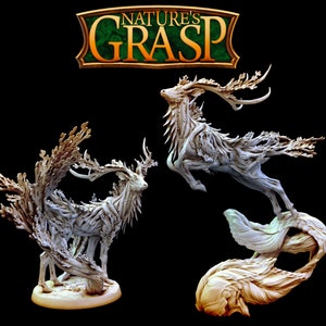 D&D Forest Stag Deer RPG Model by Mini Monster Mayhem - Etsy