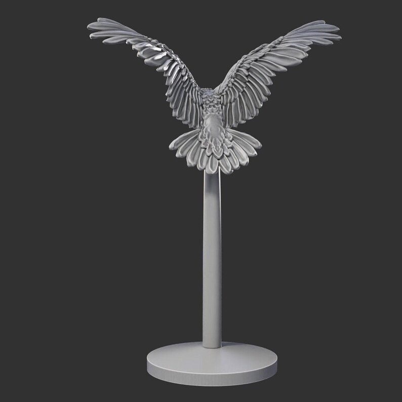 D&D Raven Familiar | RPG Model | the Ravens Eye + Familar | by Printed ...