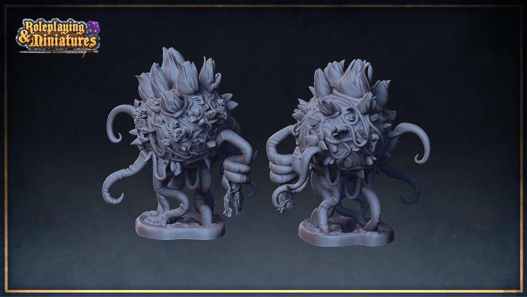 D&D Undead Flora | RPG Model | Corpse Flower | Roleplaying + Miniatures ...