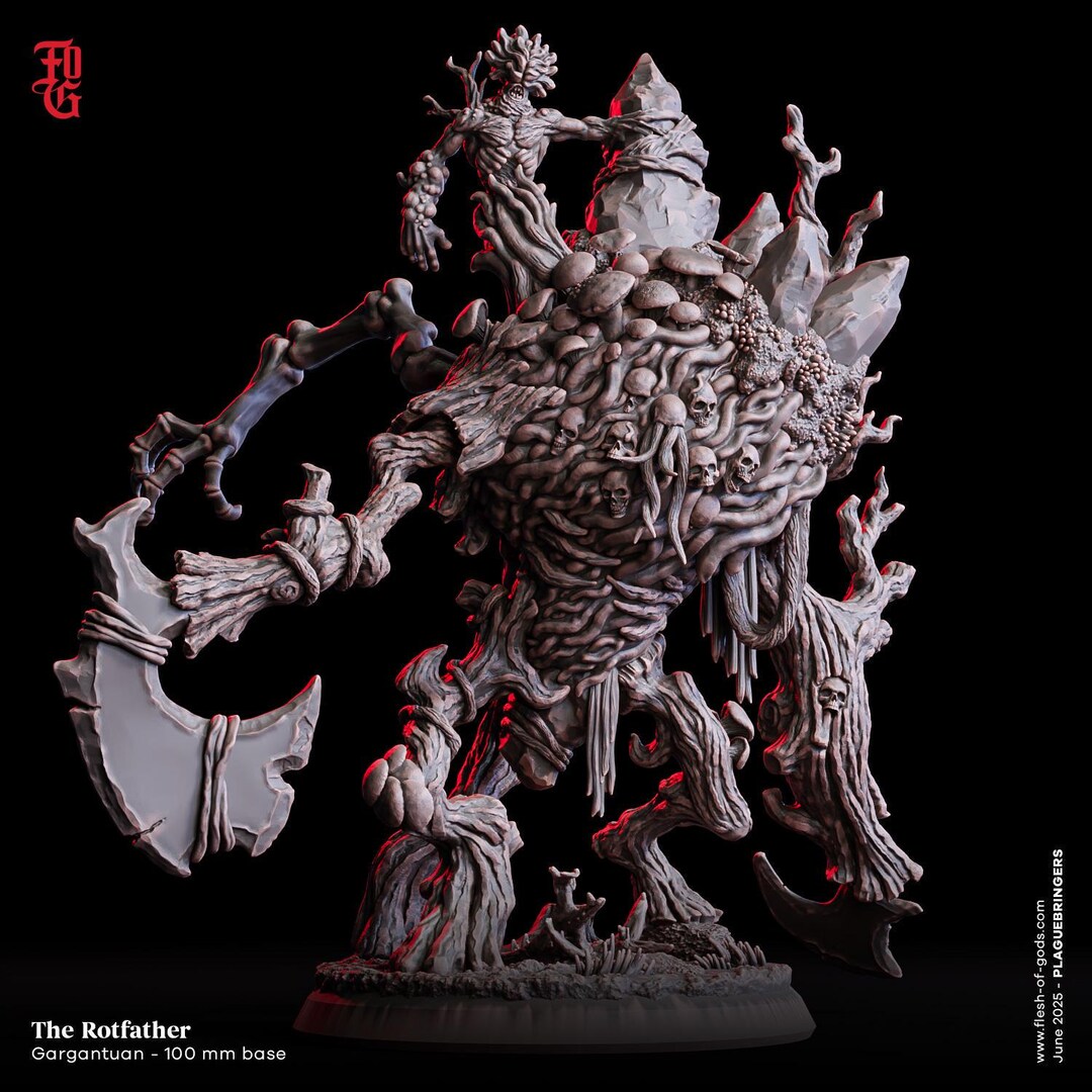 D&D the Rotfather / Disease Demon | RPG Model | the Rotfather by Flesh ...