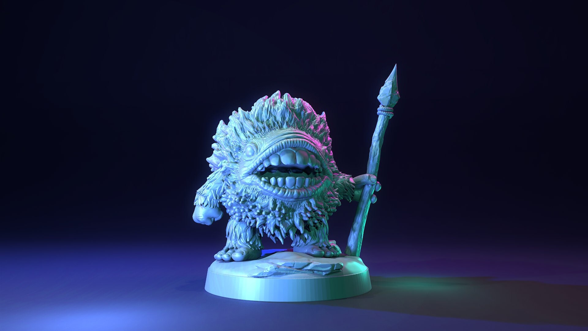 D&D Ice Spirit RPG Model by Dragon Trappers Lodge - Etsy