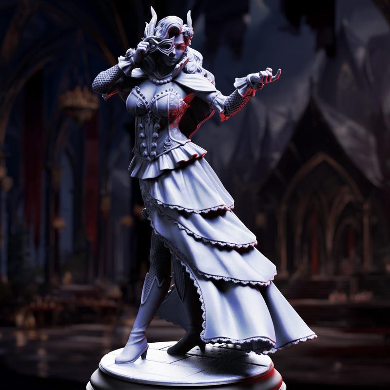 Dancer Female Miniature - Etsy