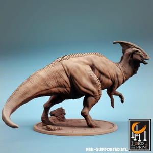 D&D Dinosaur Parasaur | RPG Model | Parasaur by Rescale Miniatures - Etsy