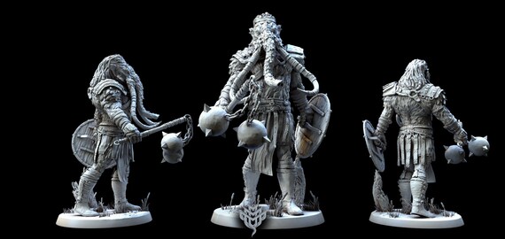 D&D Elephantfolk Gladiator RPG Model Mammothodon by Mini - Etsy