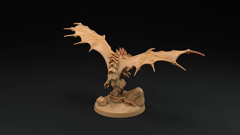 D&D Spitfire Wyverns | RPG Model | by Dragon Trappers Lodge - Etsy