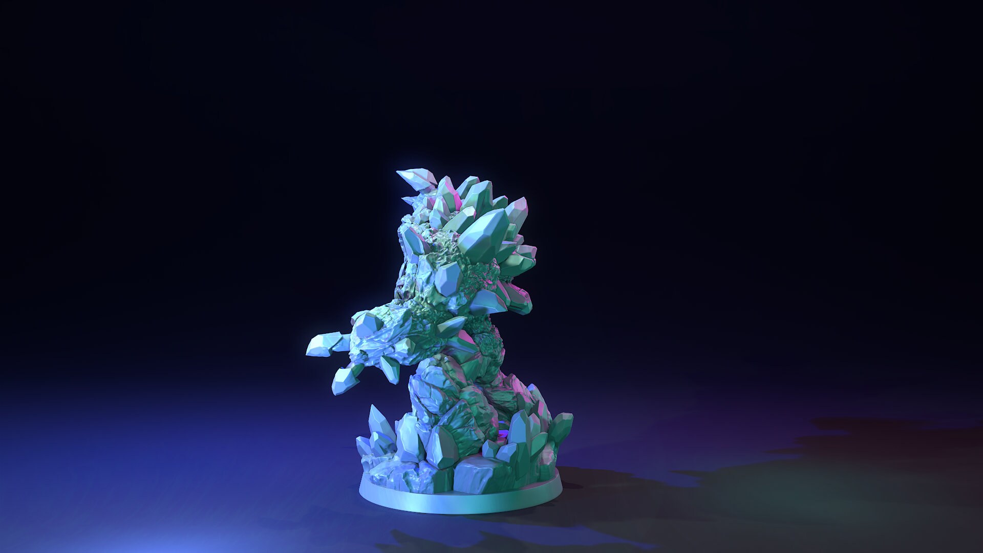 D&D Ice Elemental RPG Model by Dragon Trappers Lodge | Etsy UK