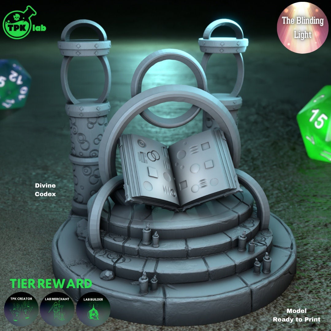 D&D Divine Artefacts Scenery RPG Model Divine Artefacts by TPK LAB - Etsy
