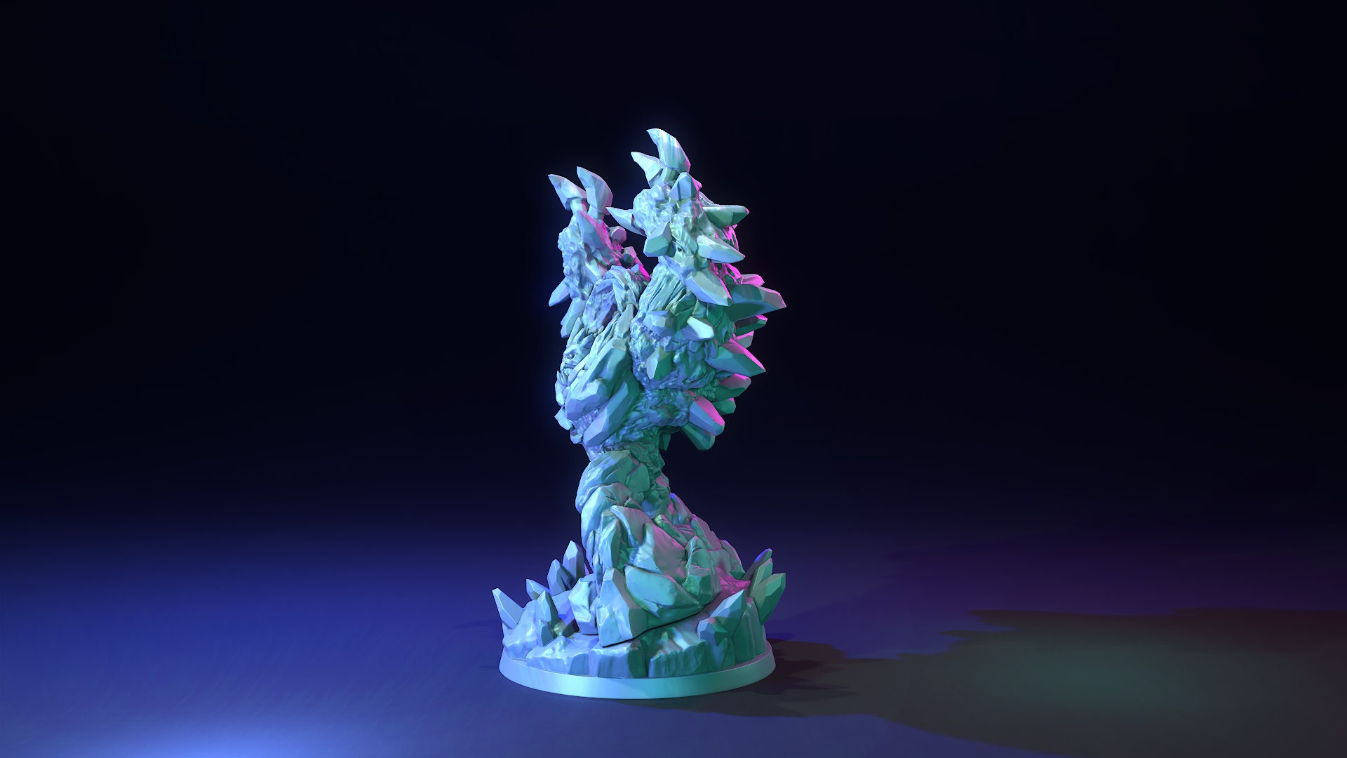 D&D Ice Elemental RPG Model by Dragon Trappers Lodge | Etsy