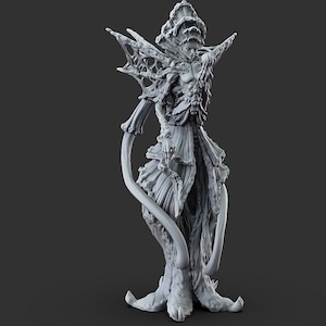 D&D Arachnid Abyss Queen RPG Model Zuggtomy by Printed Obsession - Etsy ...