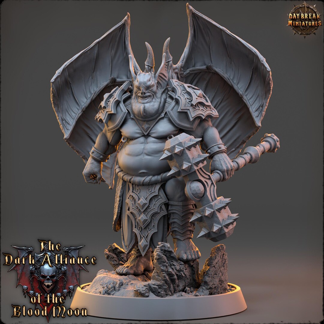 D&D Gluttony Pit Demon | RPG Model | Nicodemus Gloomcrest | by Daybreak ...