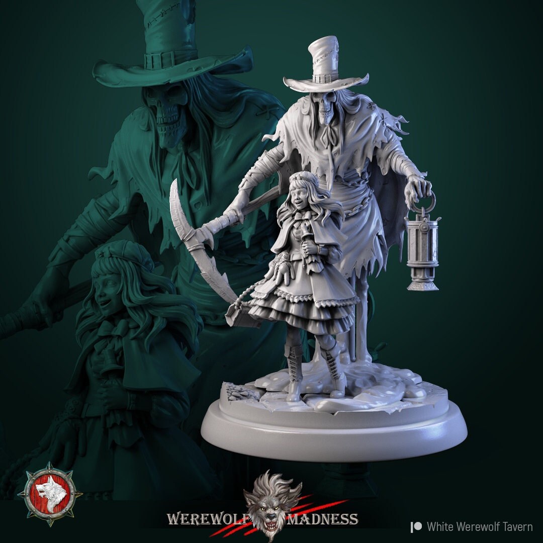 D&D Child With Reaper Guardian RPG Model Doll Master Angelica by White ...