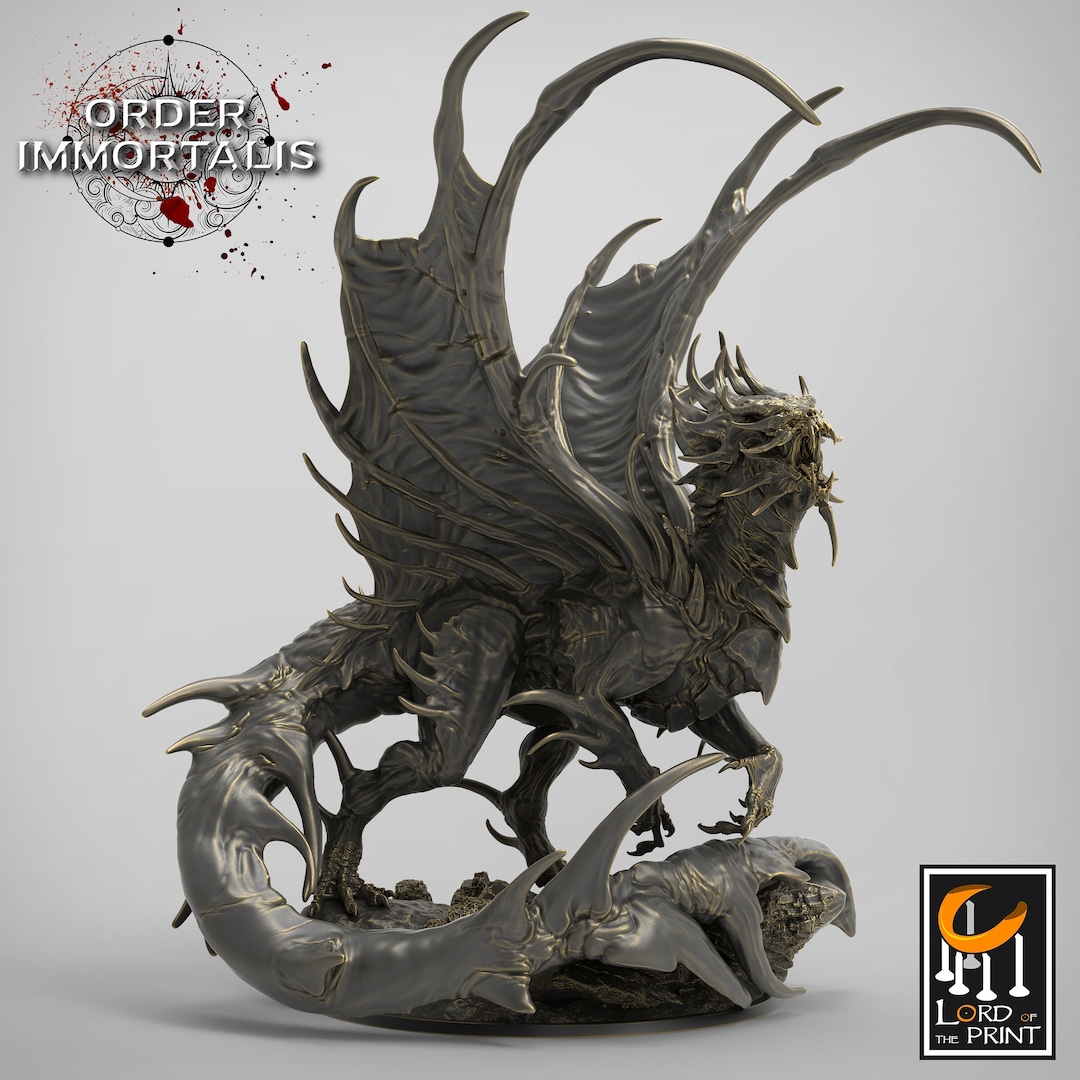 D&D Elder Blood Dragon RPG Model Elder Blood Dragon by Rescale ...