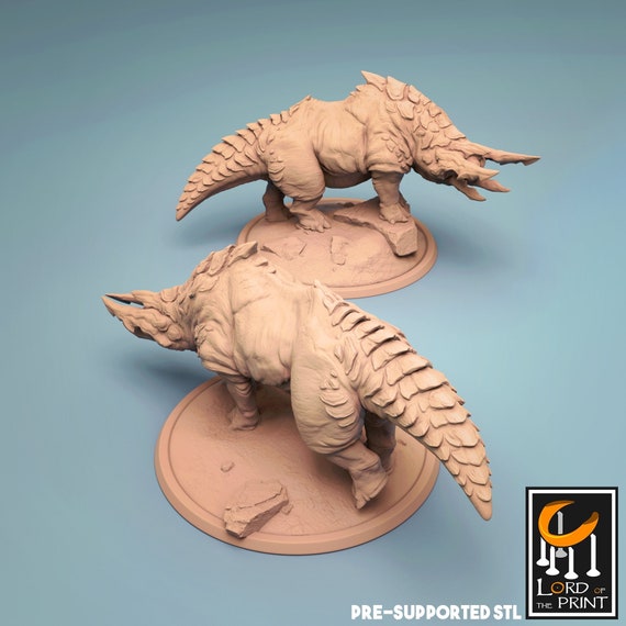 D&D Land Shark / Fish RPG Model Urun by Lord of the Print - Etsy UK