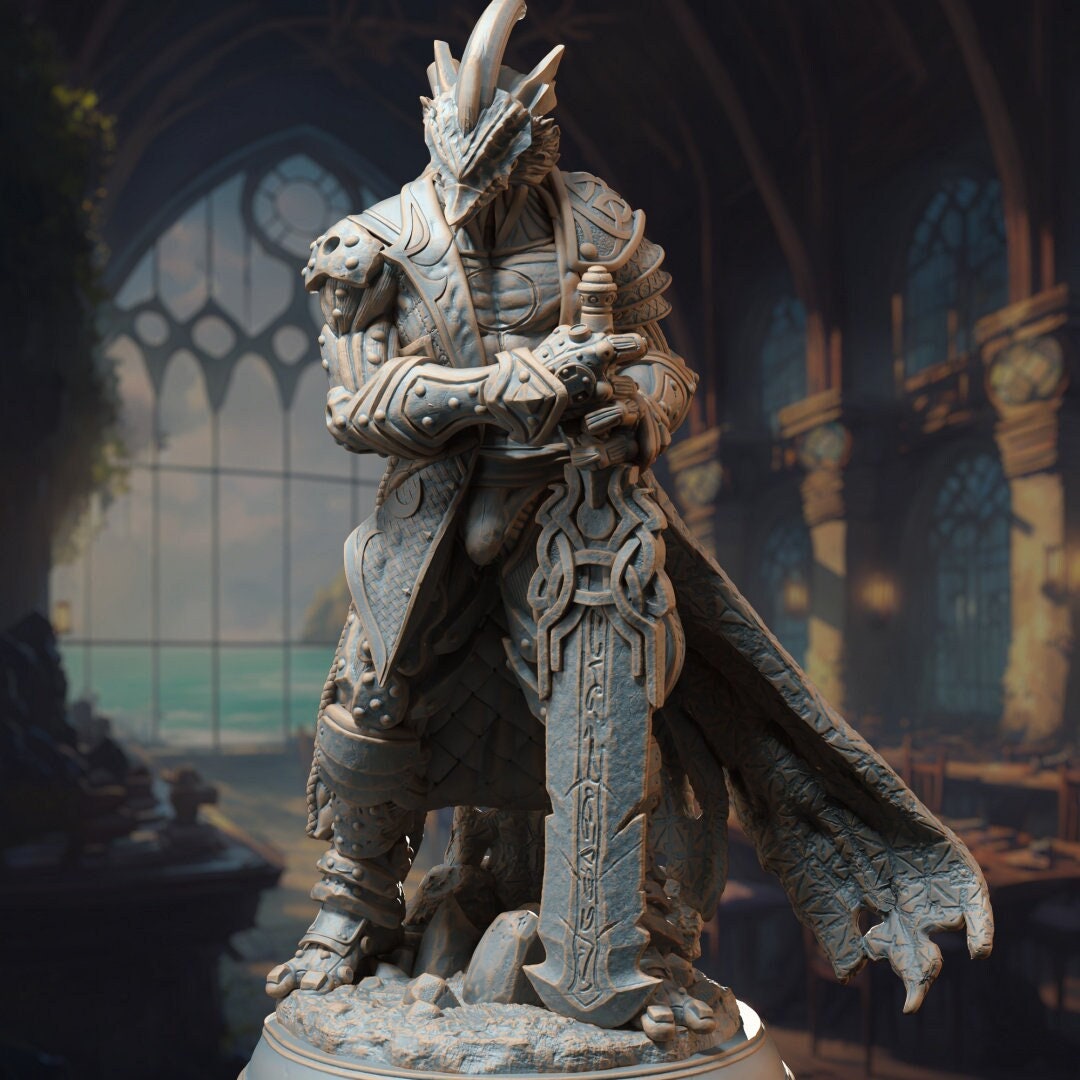 D&D Automaton Paladin RPG Model Wreathe Headmaster's Assistant by DM ...