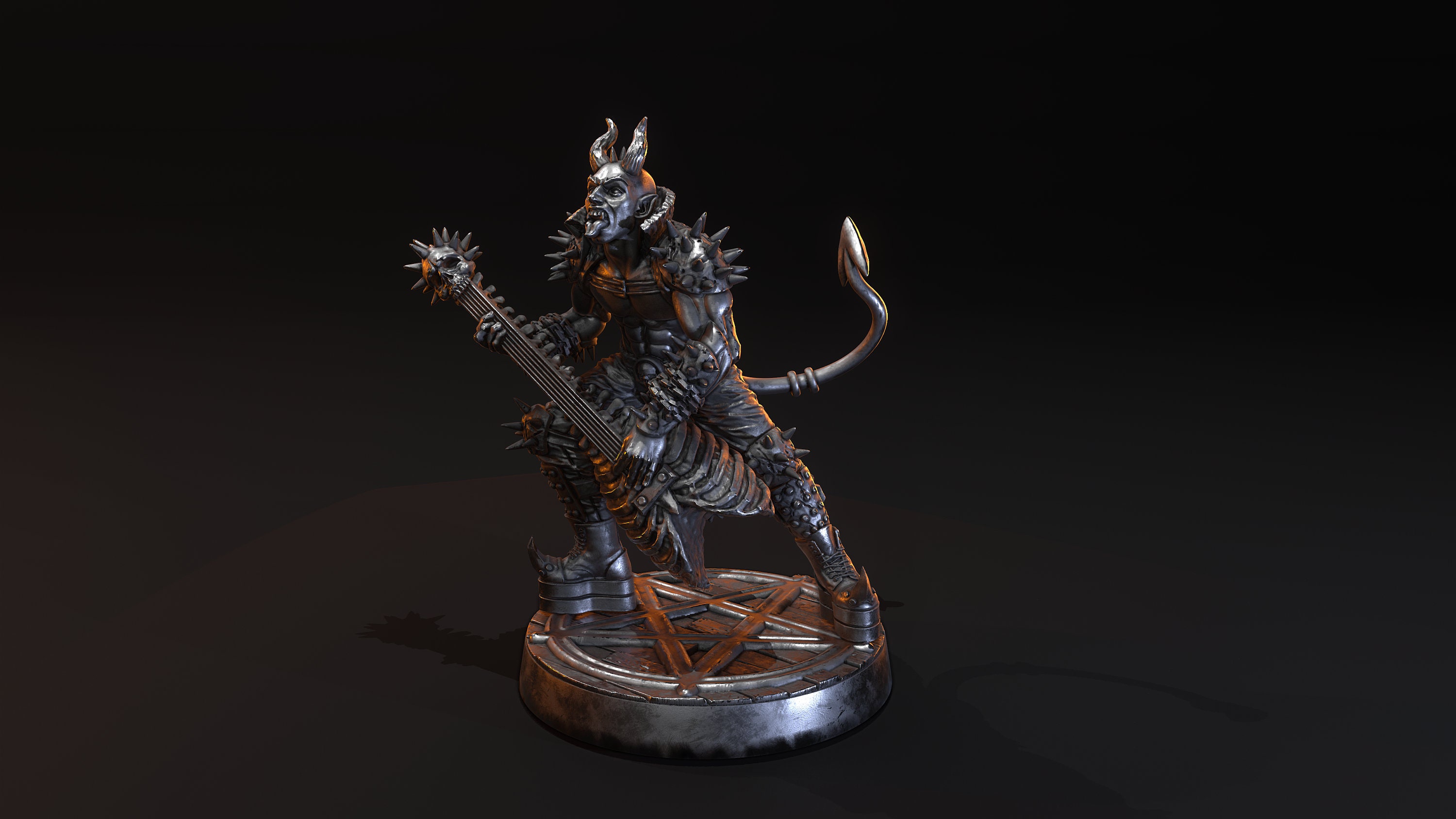 D&D Devil Bard Band Pack RPG Model Unicorn Meat Pie by | Etsy