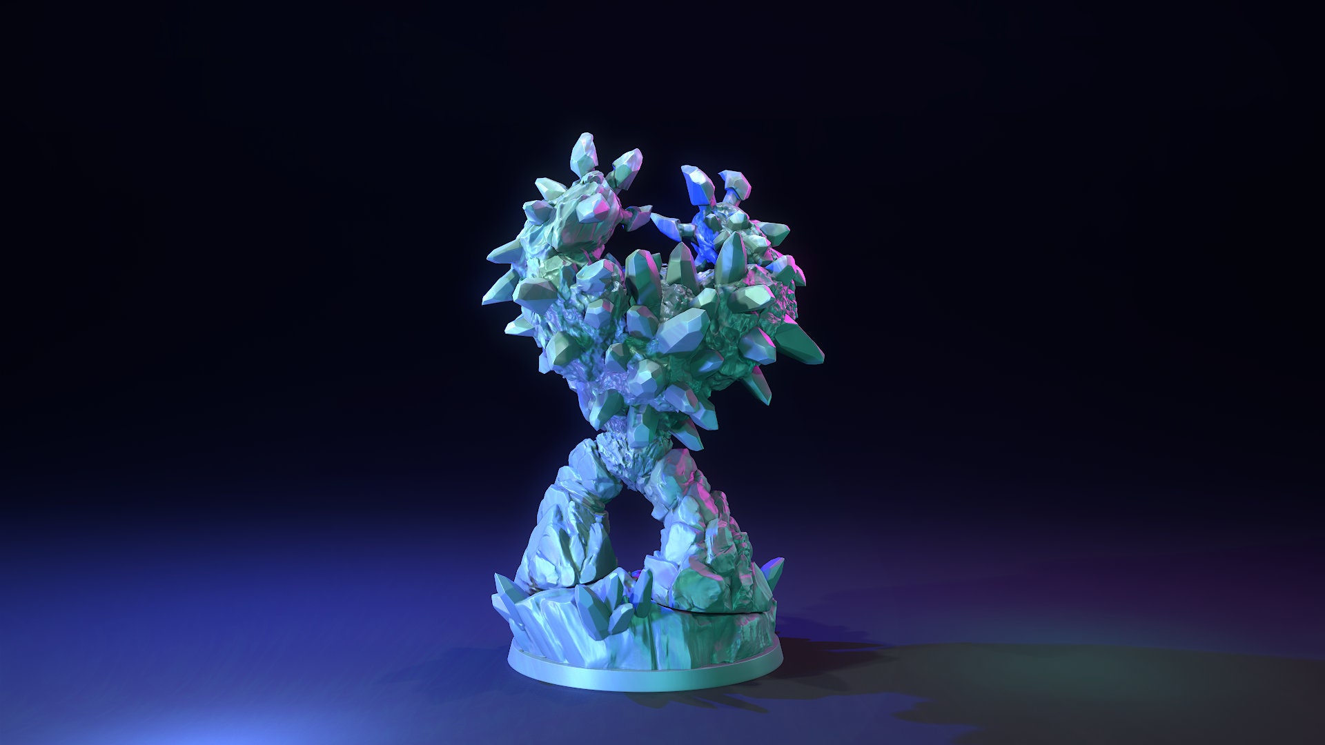 D&D Ice Elemental RPG Model by Dragon Trappers Lodge - Etsy