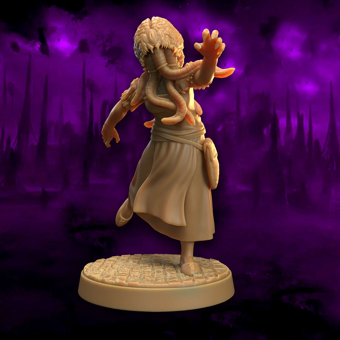 D&D Brain Parasite Victims RPG Model by Dragon Trappers - Etsy