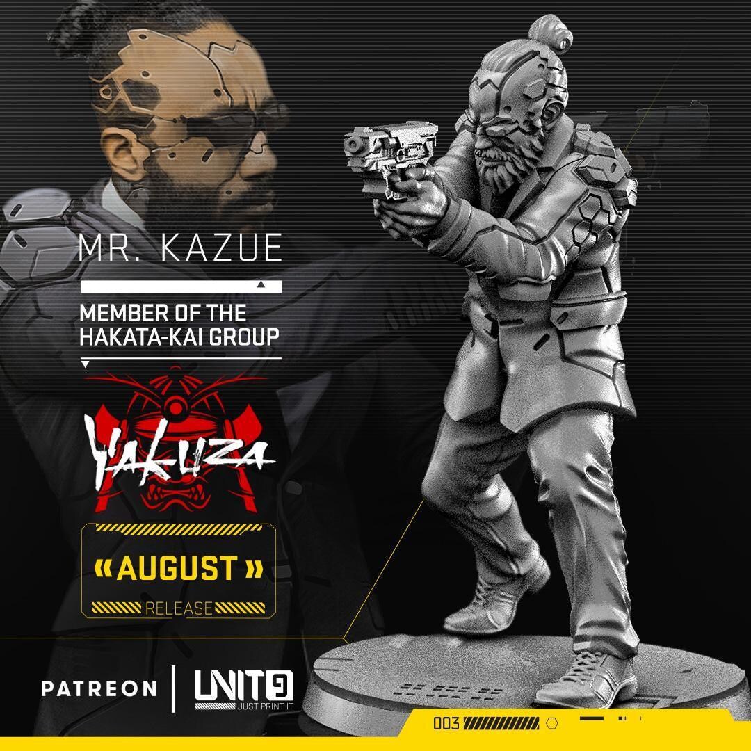 Cyberpunk Black Corporate Solo / Bodyguard | RPG Model | Mr Kazue by ...