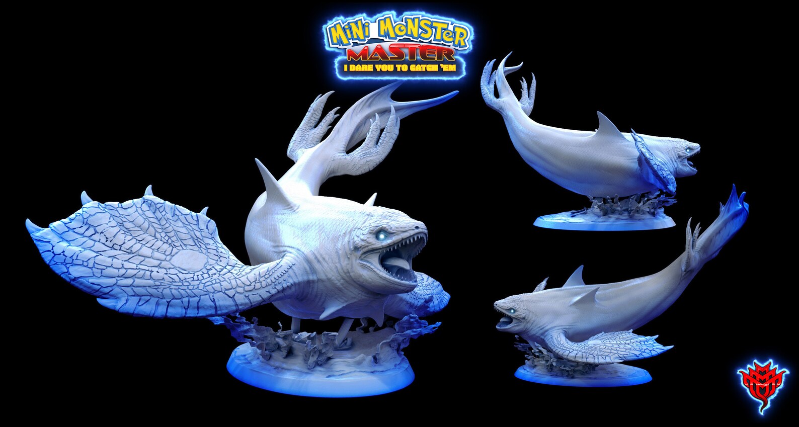 D&D Primordial Orca RPG Model by Mini Monster Mayhem - Etsy Australia