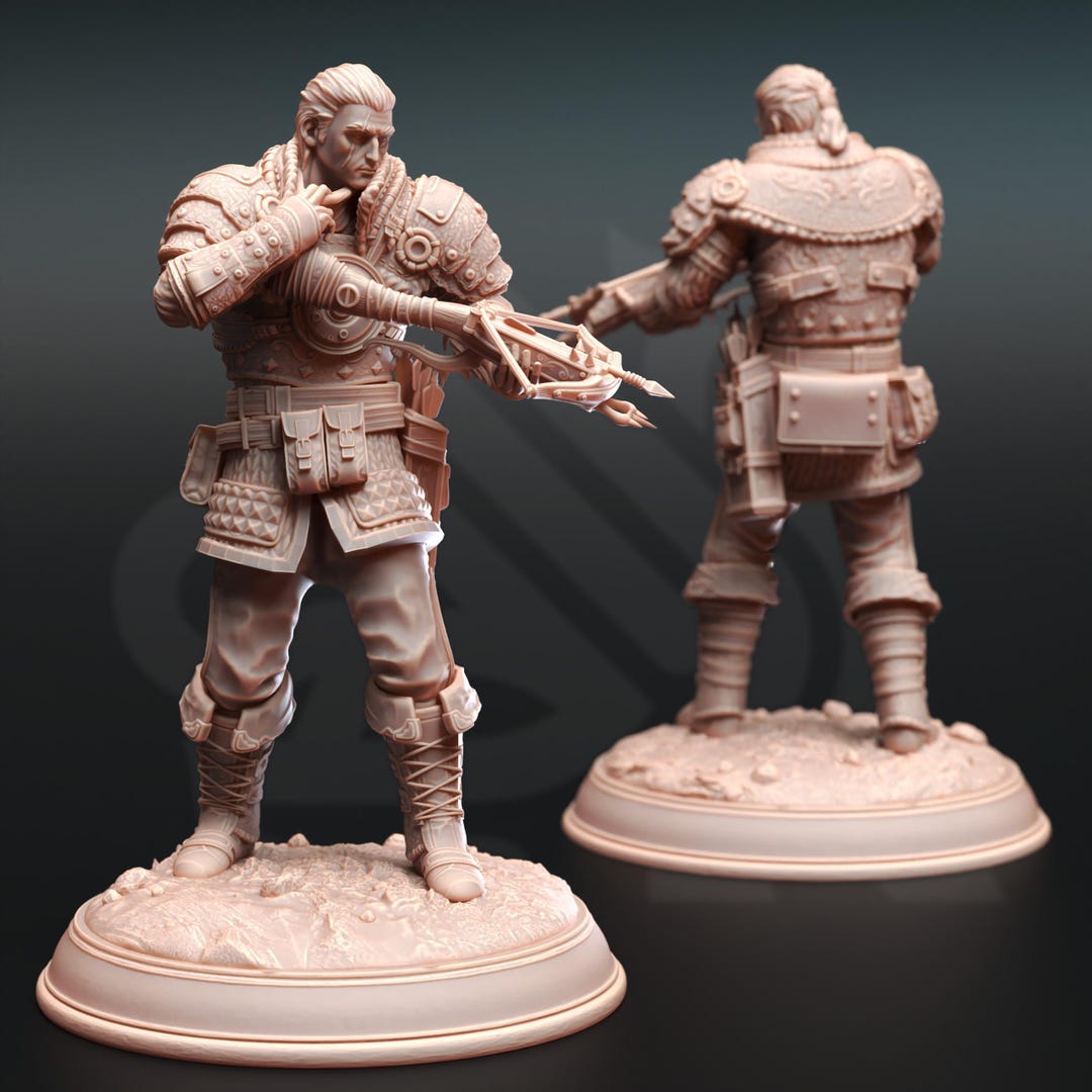 D&D Crossbow Bandit Fighter | RPG Model | Dusty Dirks Bandit 02 | by DM ...