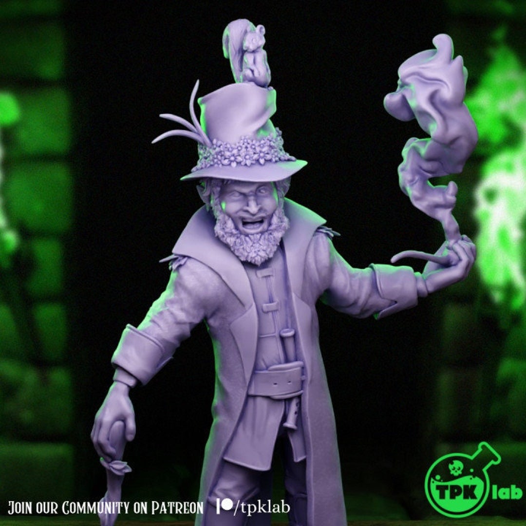 D&D Halfling Druid RPG Model Riley Glover by TPK LAB - Etsy