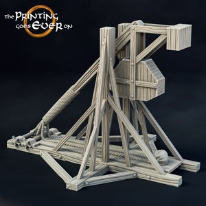 D&D Ballista and Trebuchet RPG Model Siege Weapons Ballista and ...