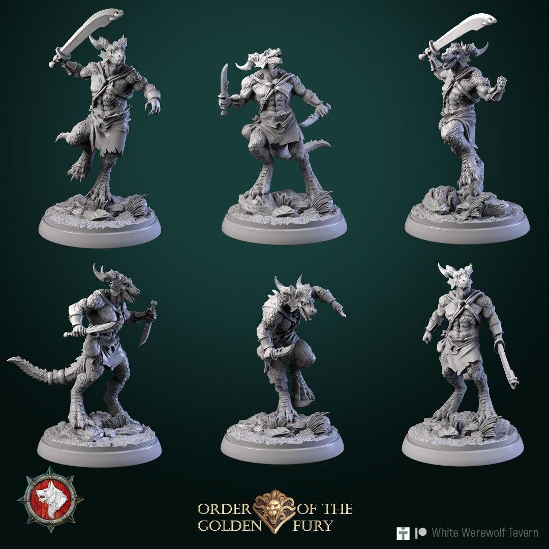 D&D Kobold Rogue Assassin's RPG Model Kobold by White Werewolf Tavern ...