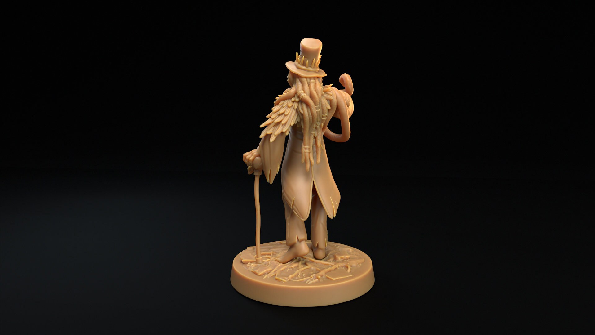D&D Voodoo Skeleton Charmer RPG Model Voodoo Man by Dragon - Etsy