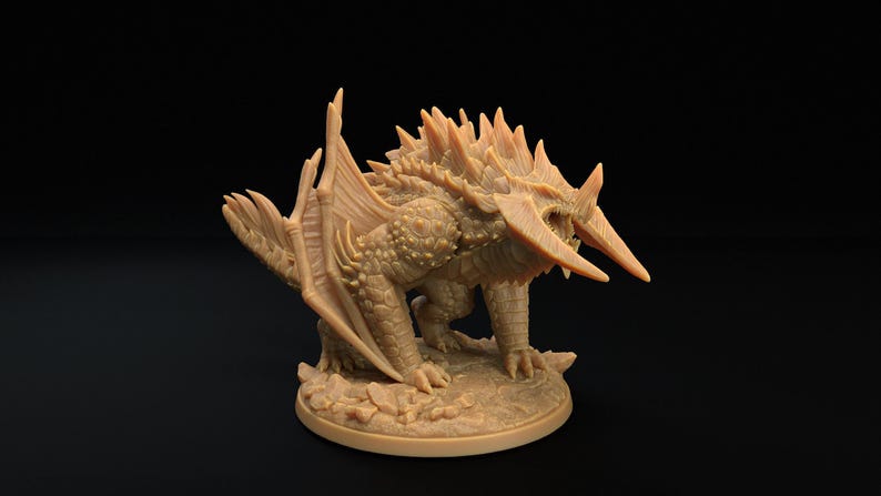 D&D Siege Wyverns | RPG Model | by Dragon Trappers Lodge - Etsy