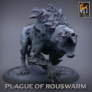 D&D Corrupted Rat Monsters RPG Model Rouswarm Ratfolk Rat Riders by ...