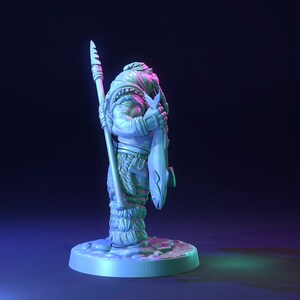 D&D Walrus / Humanoid RPG Model Walrus Man by Dragon | Etsy