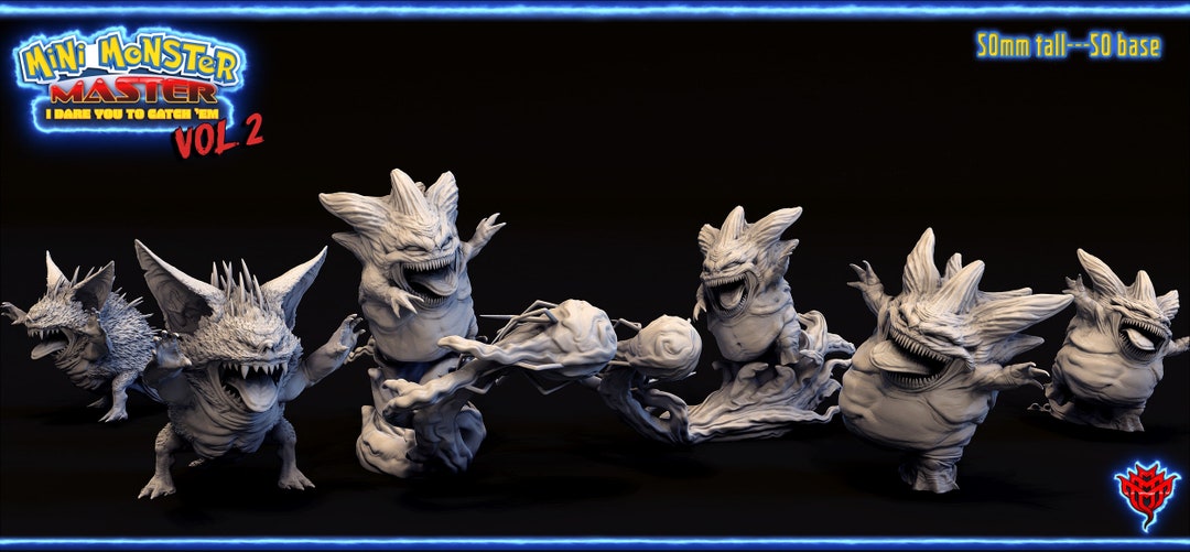 D&D Bat Hybrid Familiar RPG Model Cheshire Haunter by Mini Monster ...