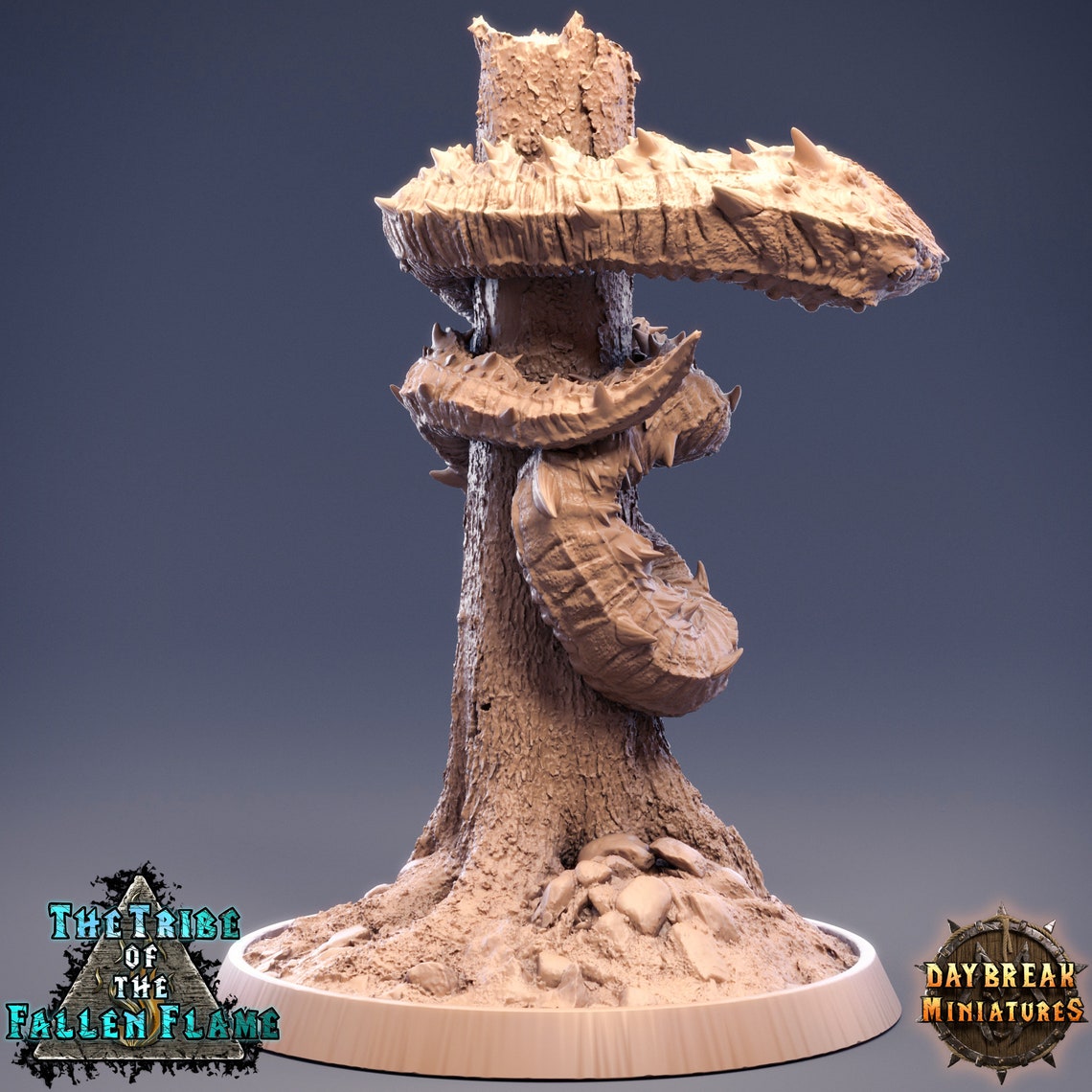 D&D Sand Worm Monster / Boss / Pathfinder Miniature RPG - Etsy