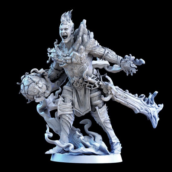 D&D Male Fire Giant RPG Model by Mini Monster Mayhem | Etsy Australia