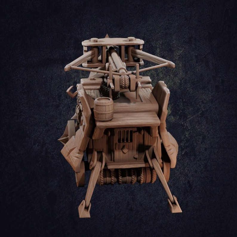 D&D Large Ballista Wagon | RPG Model | by Dragon Trappers Lodge - Etsy