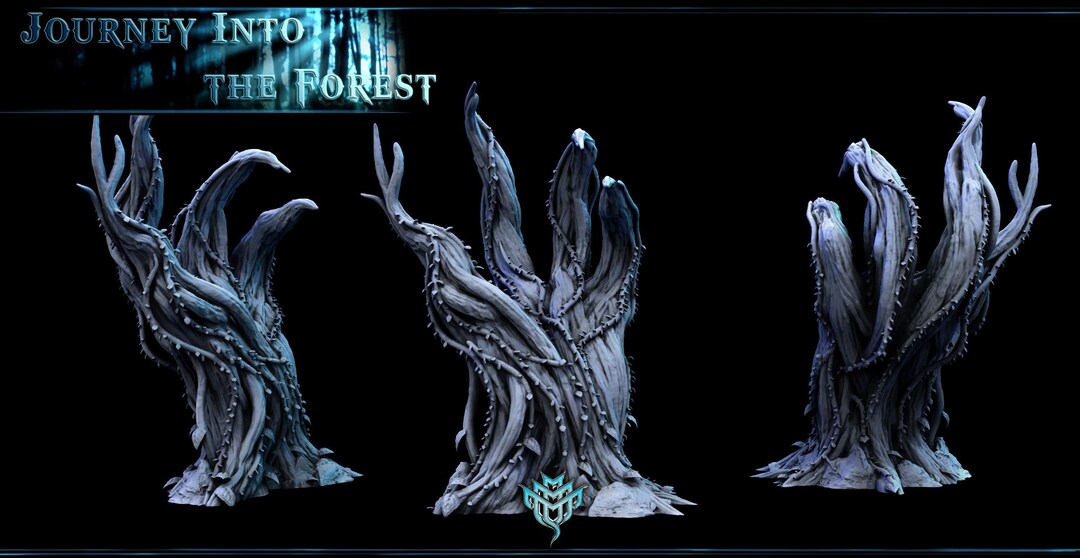 D&D Grasping Vine Scenery | RPG Model | Nature's Grasp by Mini Monster ...