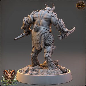D&D Satyr Assassin Rogue RPG Model Dreckus Sentry by Daybreak ...