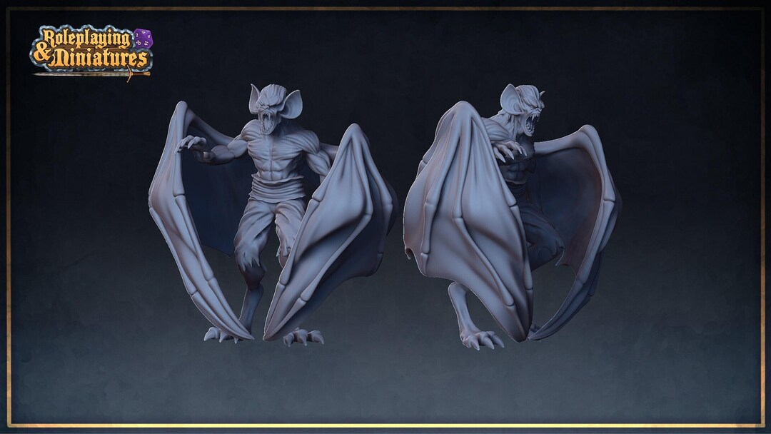 D&D Ancient Vampire Lord | RPG Model | Male Vampire Beast | Roleplaying ...