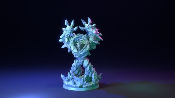 D&D Ice Elemental RPG Model by Dragon Trappers Lodge - Etsy Finland