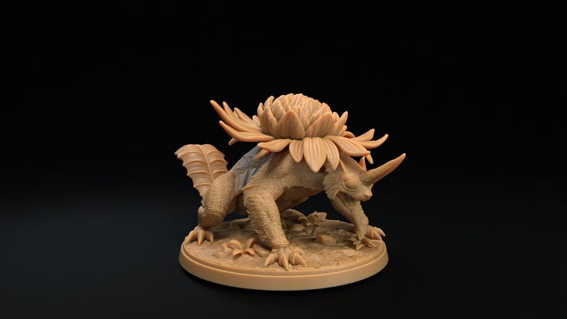 D&D Feywild Nature Badger | RPG Model | Bloom Badger | by Dragon ...
