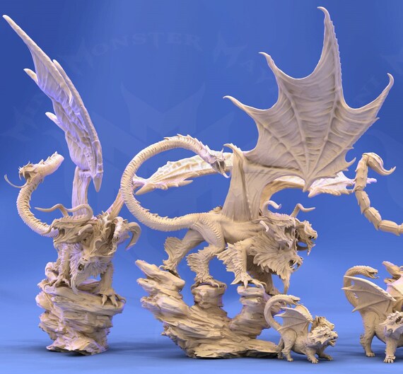 D&D Chimera RPG Model by Mini Monster Mayhem - Etsy