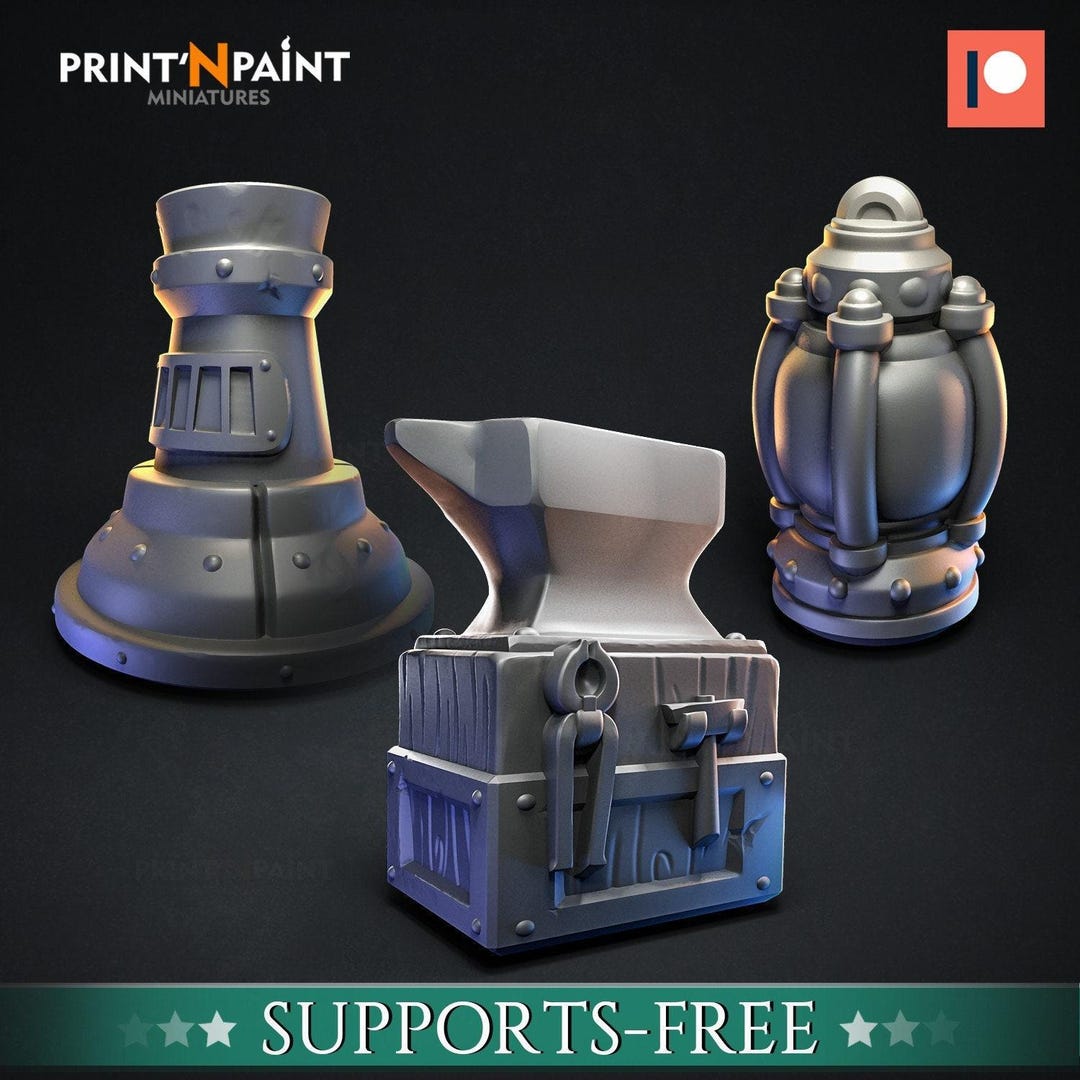 D&D Forge Props Scenery | RPG Model | Forge Props Scenery | by Print'n ...